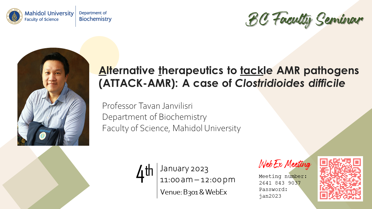 BC Faculty Seminar: January 4, 2023 - Mahidol University
